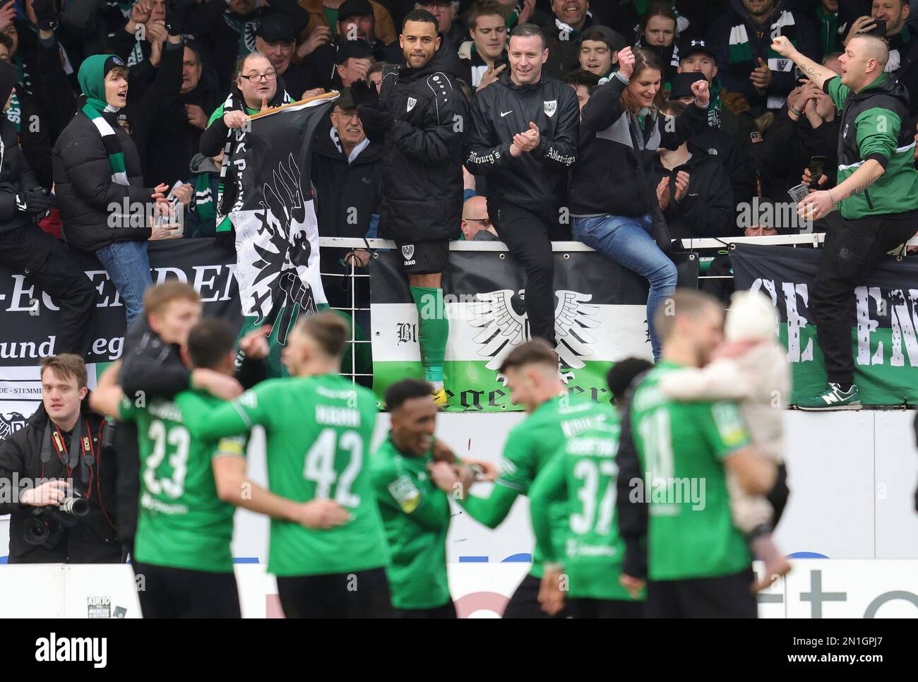 Muenster, Deutschland. 05th Feb, 2023. firo: 05.02.2023, football ...