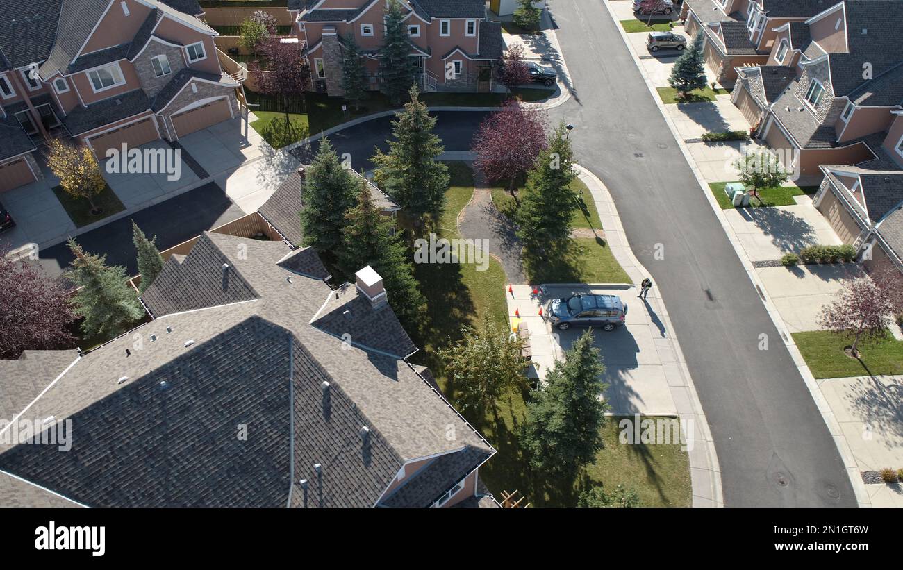 Canada suburban house hi-res stock photography and images - Alamy