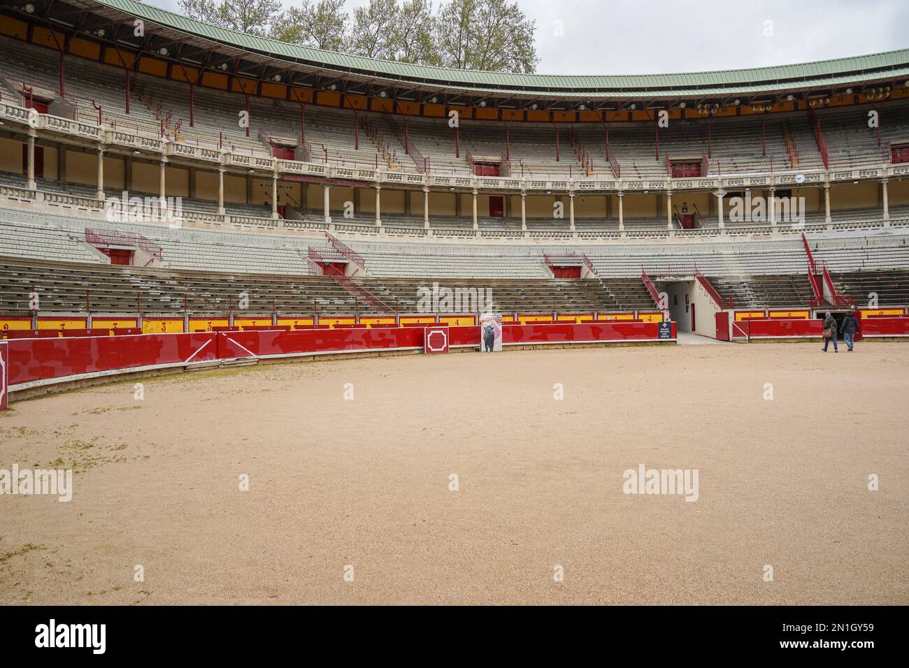 Pamplona Bullring, Plaza de Toros, final destination for the running of ...