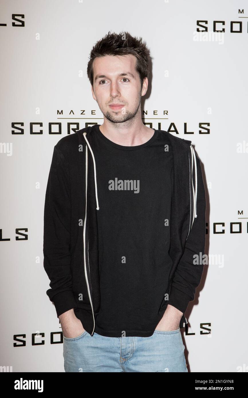 Callum Mcginley poses for photographers upon arrival at the premiere of ...