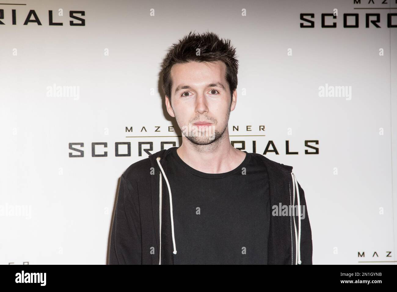 Callum Mcginley poses for photographers upon arrival at the premiere of ...