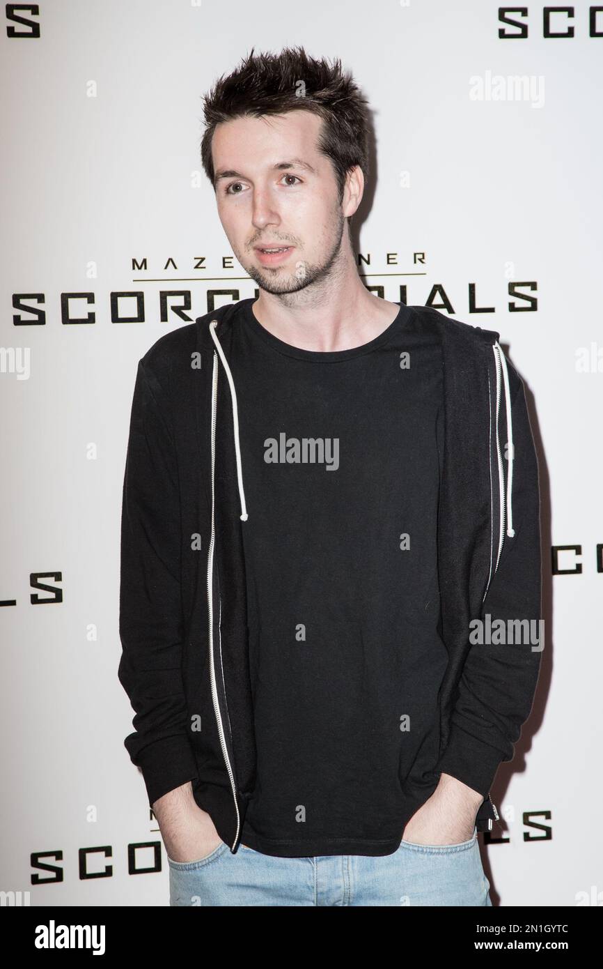 Callum Mcginley poses for photographers upon arrival at the premiere of ...