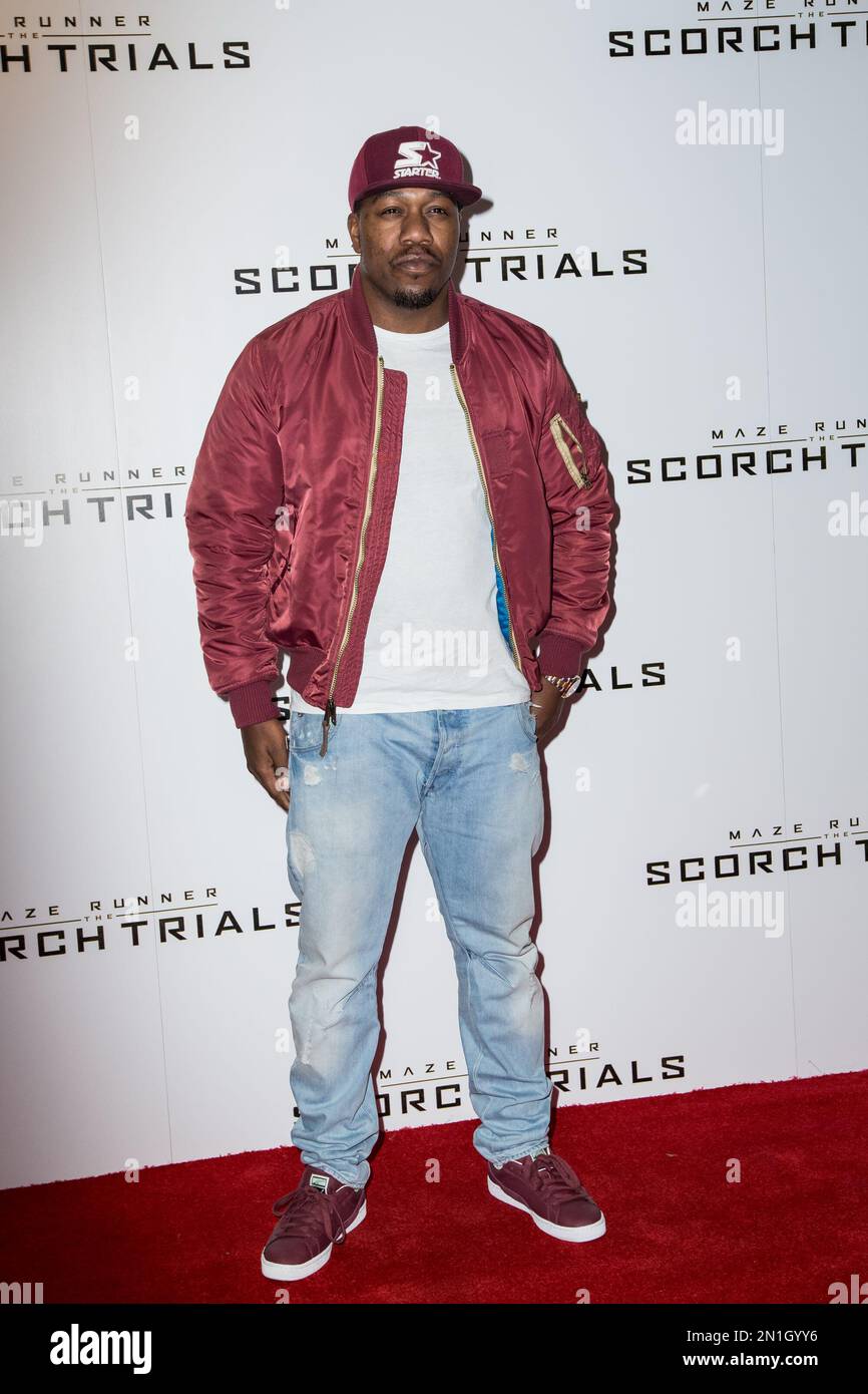 DJ Locksmith poses for photographers upon arrival at the premiere of ...