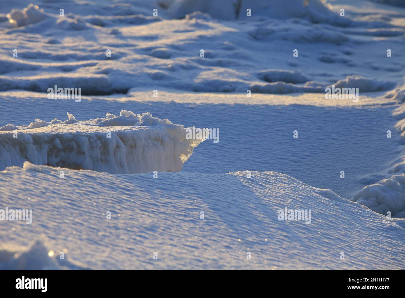 Snow hummocks hi-res stock photography and images - Alamy