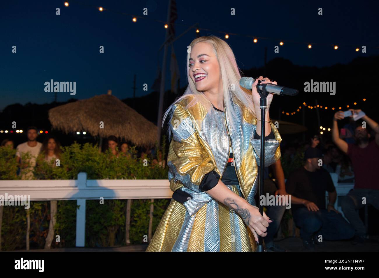 Recording artist Rita Ora performs at The Surf Lodge on Sunday, Sept. 6 ...