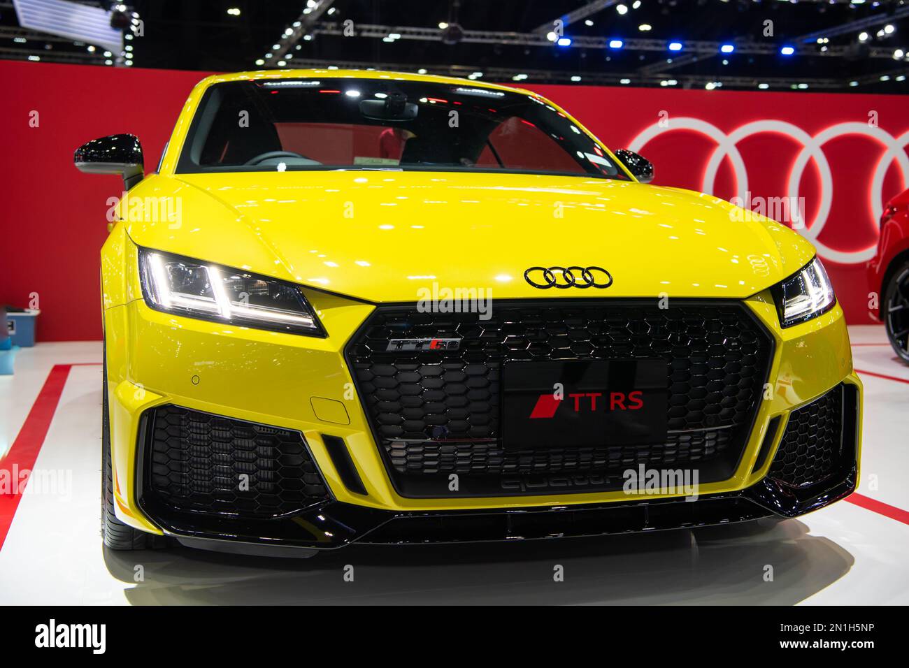 Audi TT RS on display at The 39th Thailand International Motor Expo ...