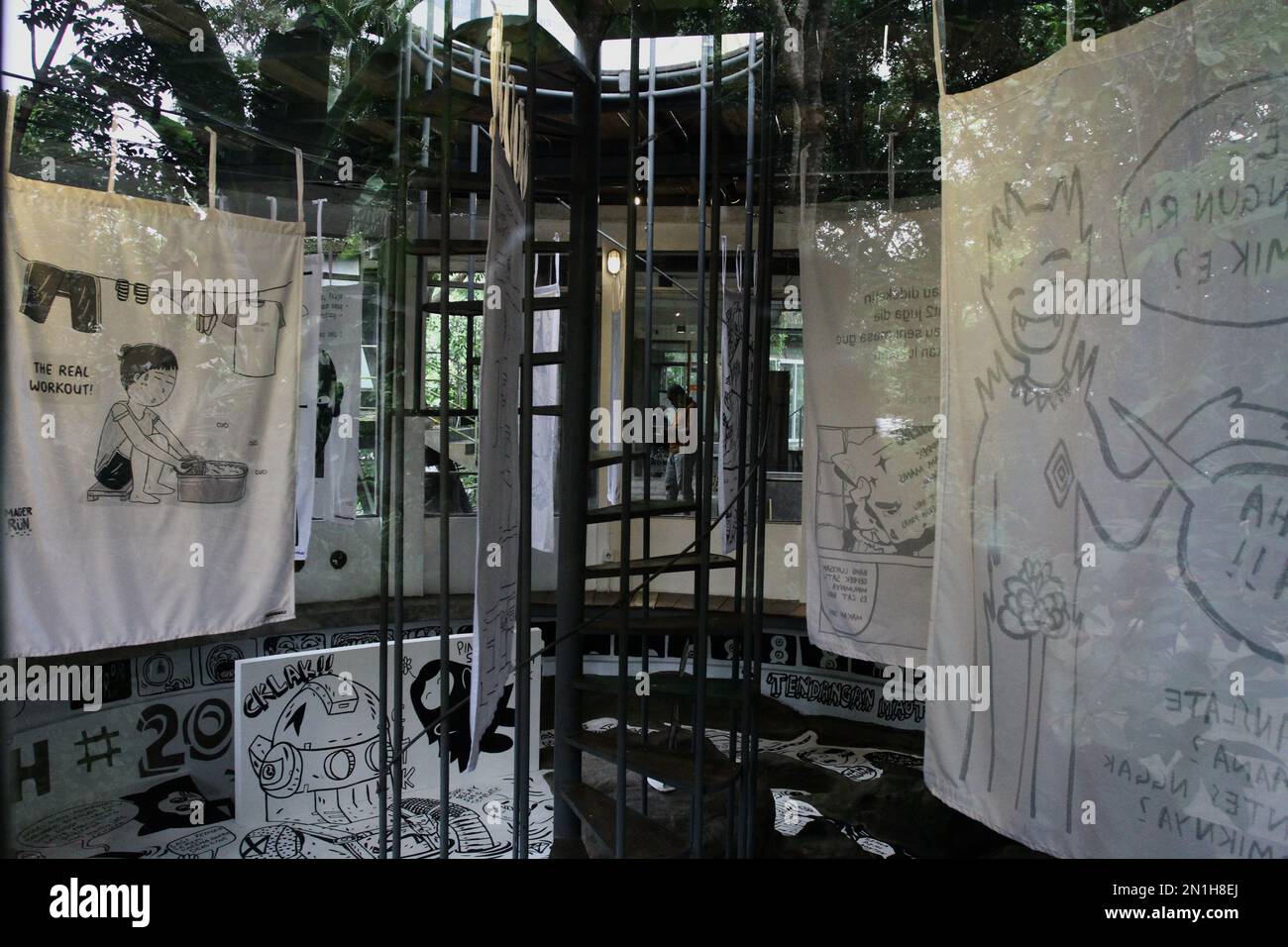 Indonesia comic exhibition hi-res stock photography and images - Alamy