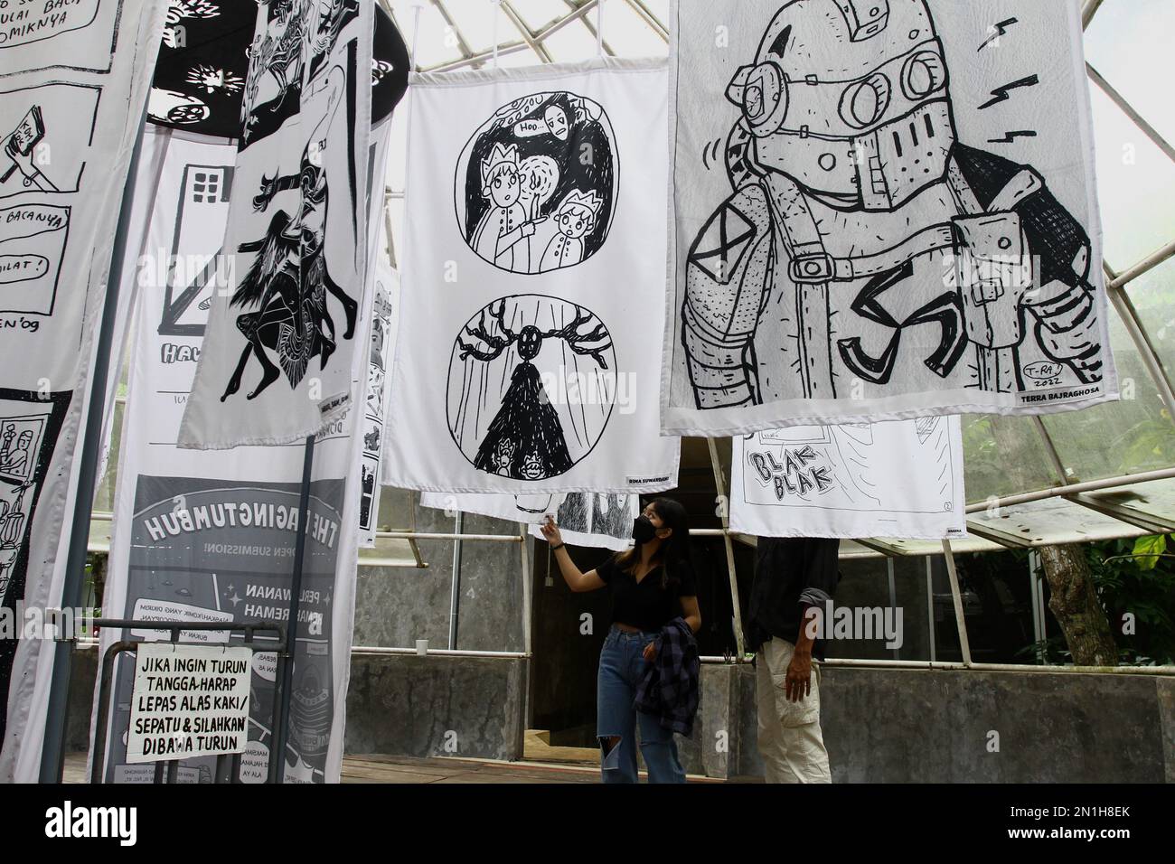 Indonesia comic exhibition hi-res stock photography and images - Alamy