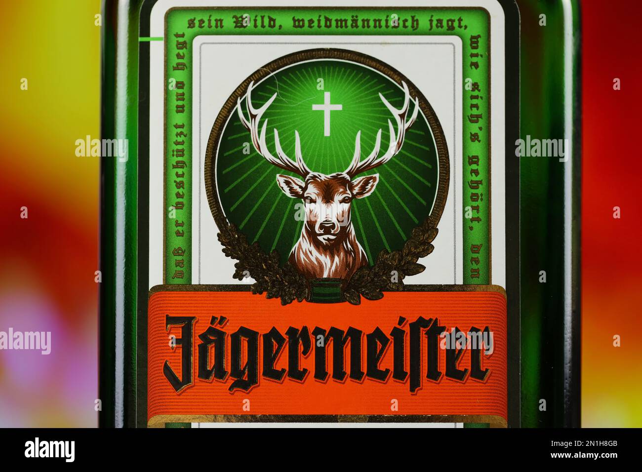 Jagermeister old hi-res stock photography and images - Alamy