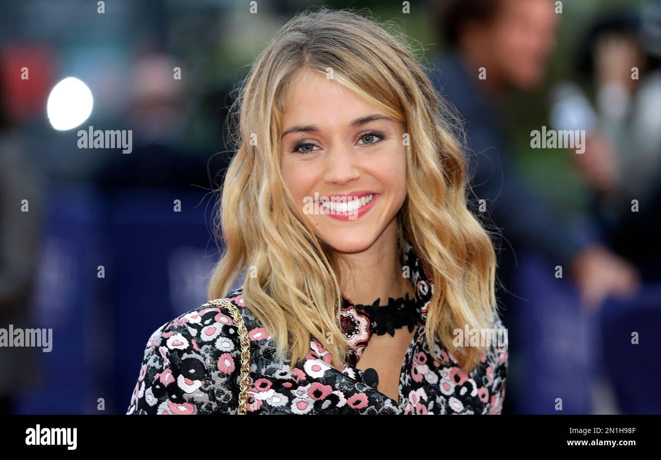 French actress Alice Isaaz arrives for the screening of the film Life ...