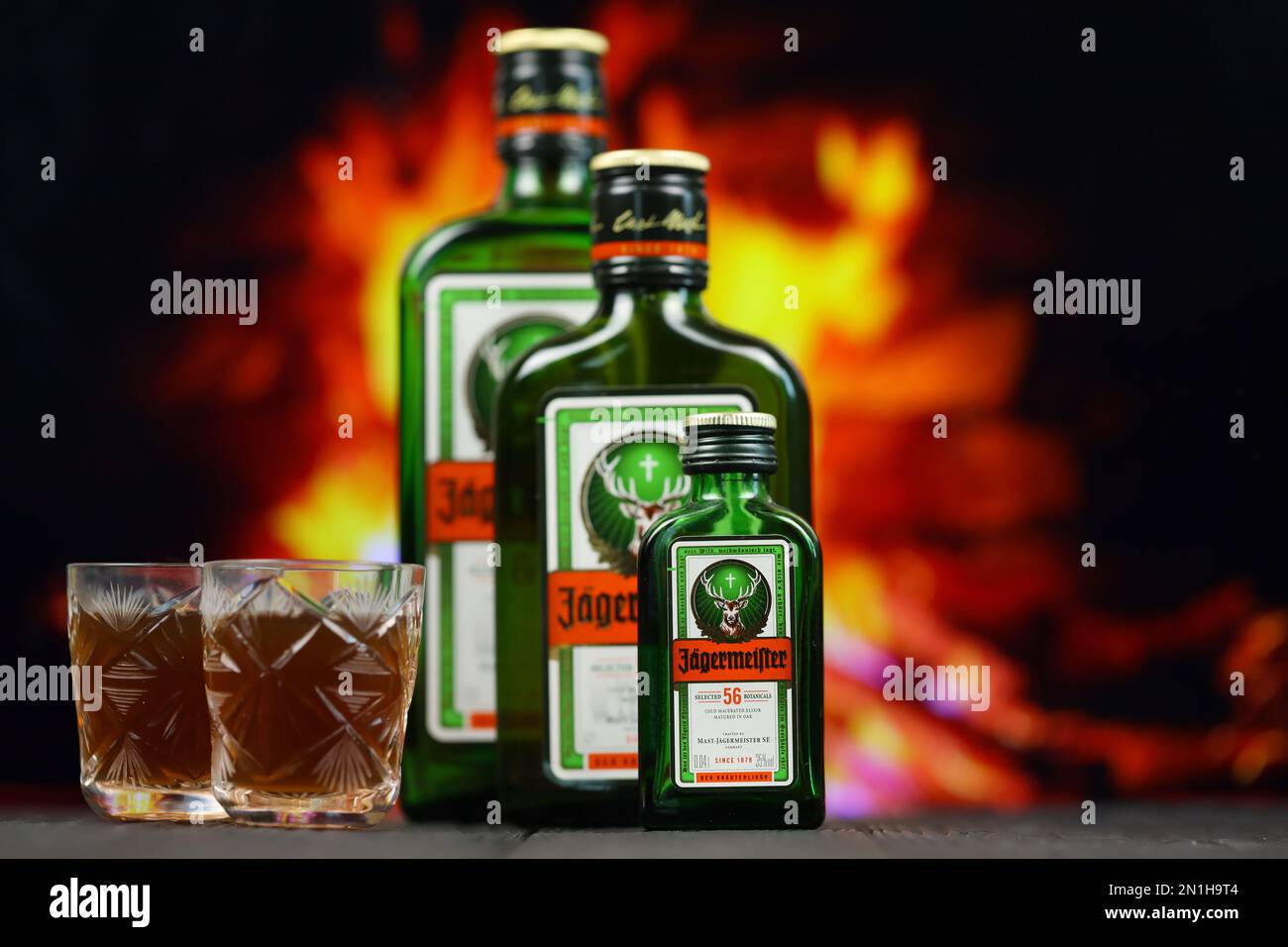 Jagermeister old hi-res stock photography and images - Alamy