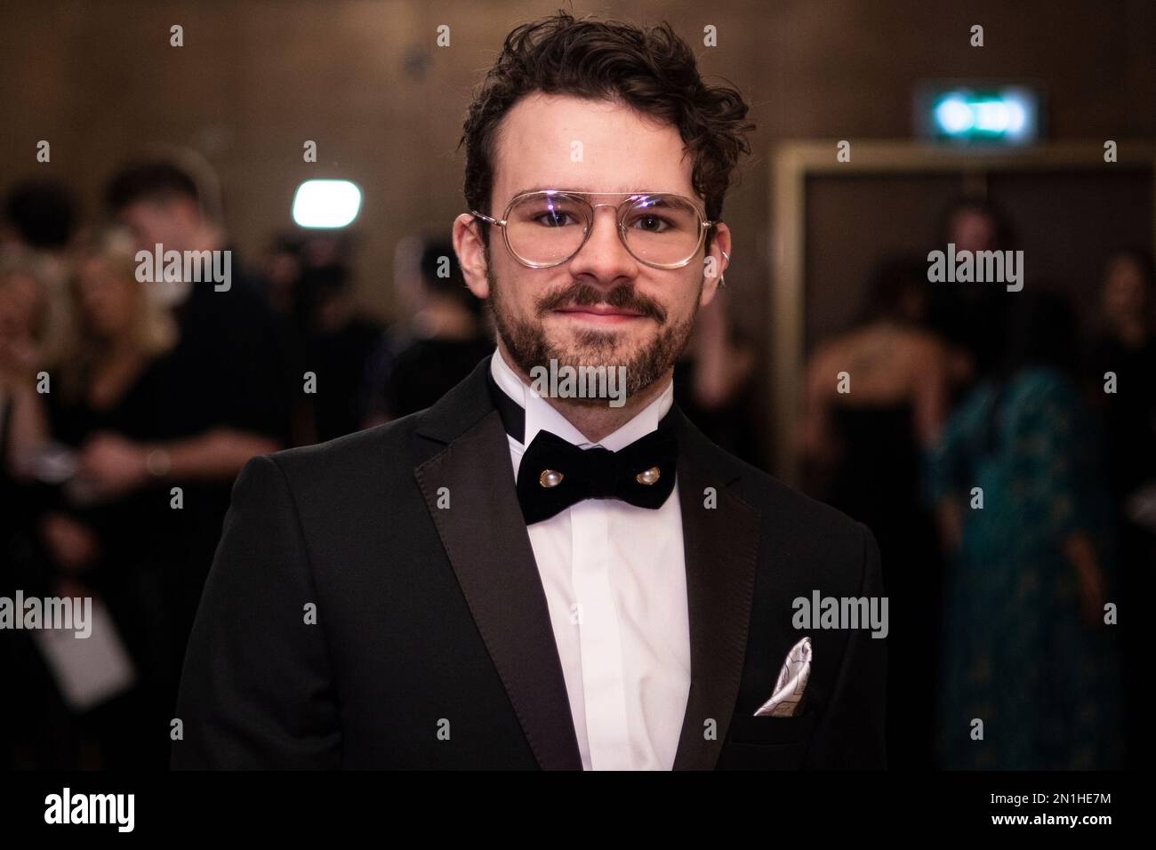 Benjamin Jacob Smith poses for photographers upon arrival at the ...