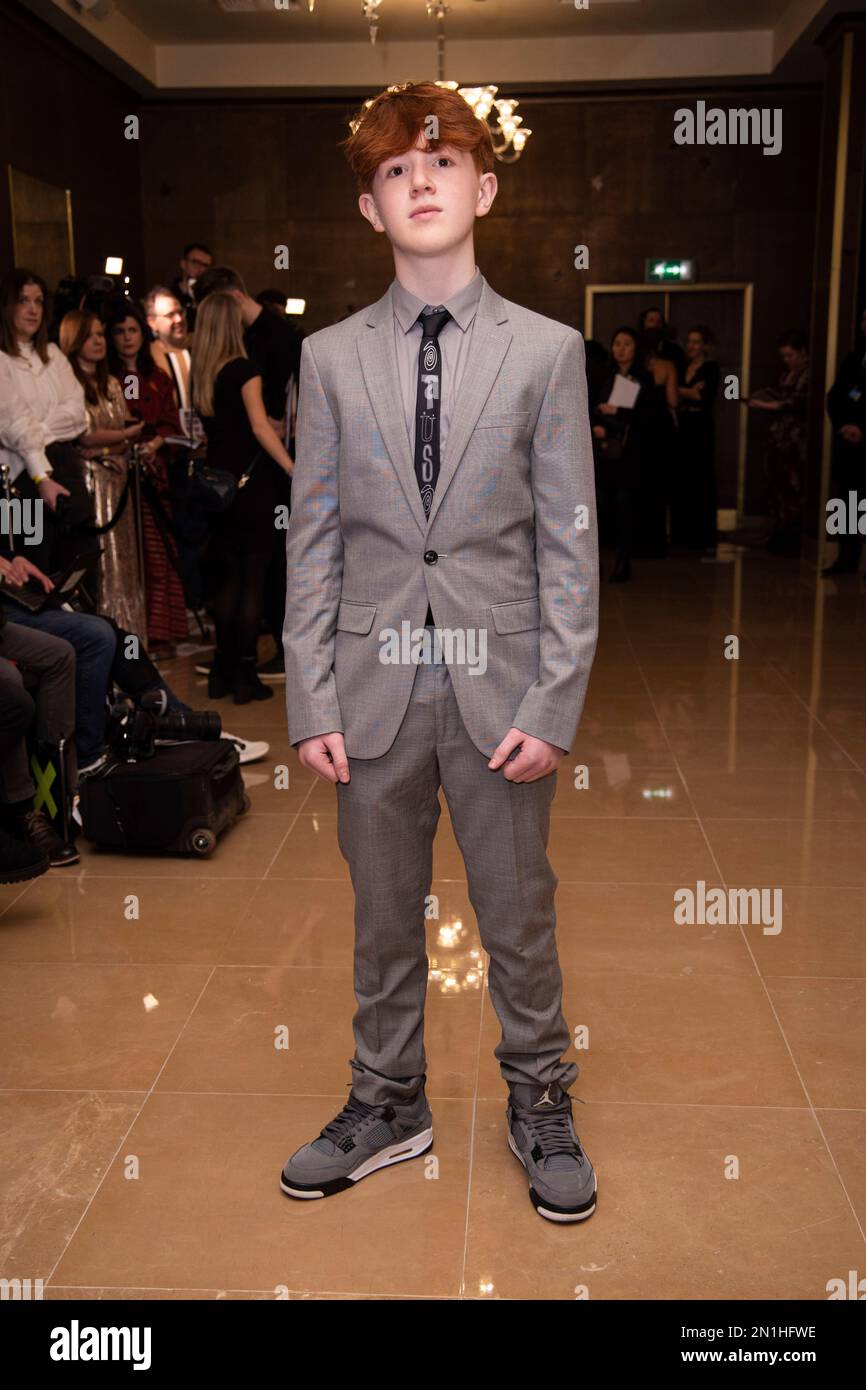 Gregory Mann poses for photographers upon arrival at the Critics ...