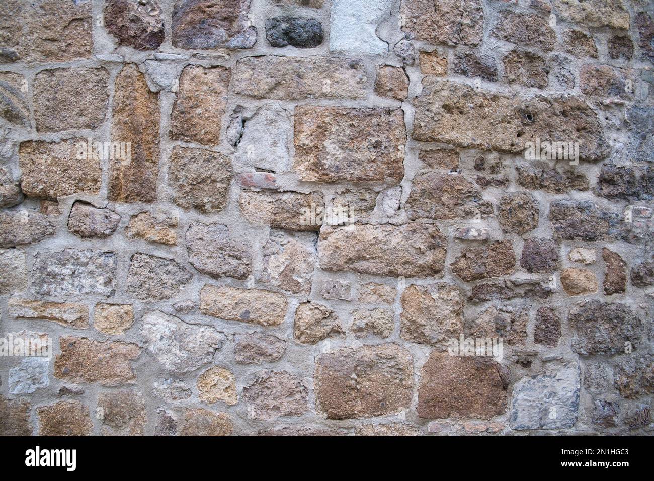 old natural stone wall, rustic stone wall Stock Photo - Alamy