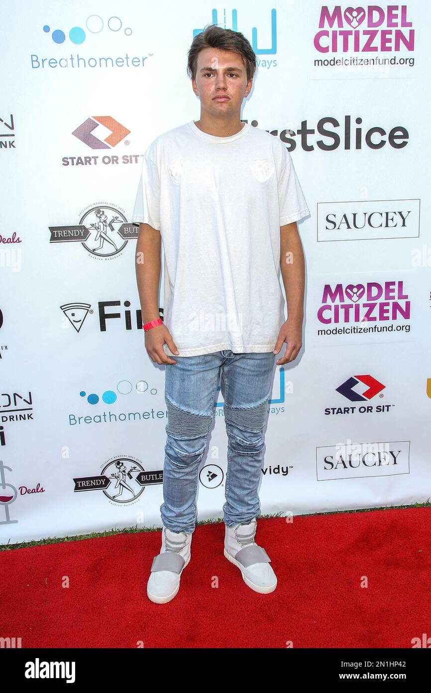 Jonah Deutsch attends the World's Largest Pizza Festival held at a ...