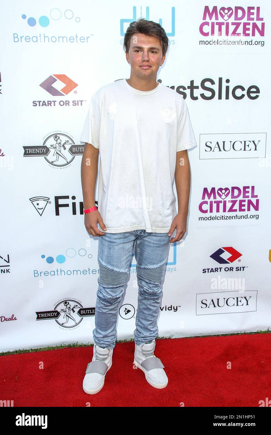 Jonah Deutsch attends the World's Largest Pizza Festival held at a ...