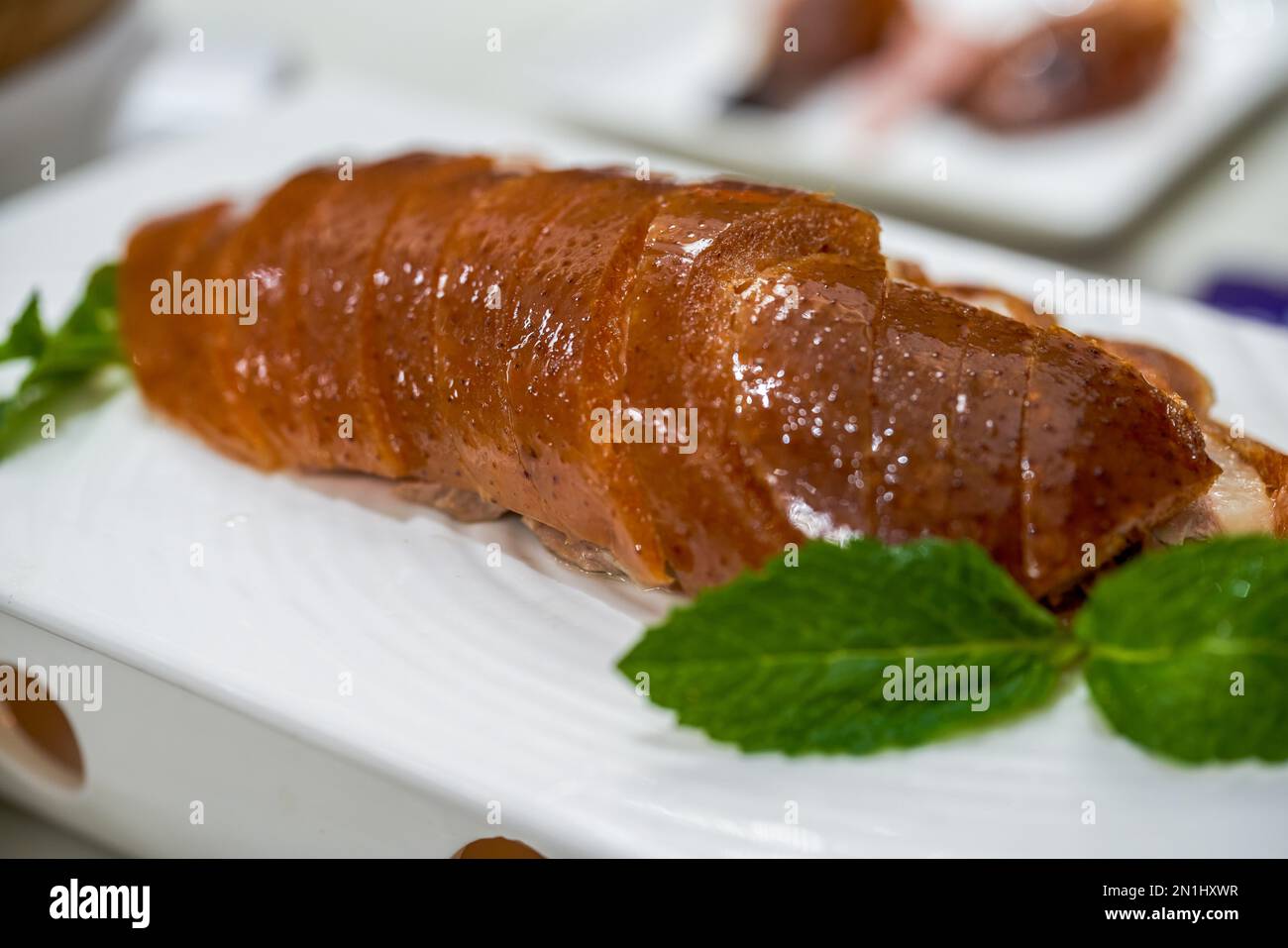 Hanging oven roast duck hi-res stock photography and images - Alamy