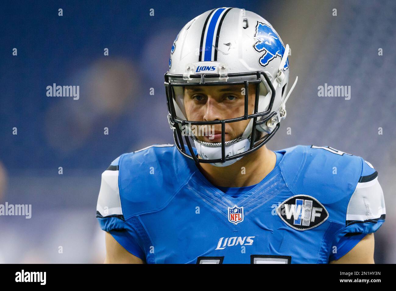 Detroit Lions running back Zach Zenner (41) before an preseason NFL ...