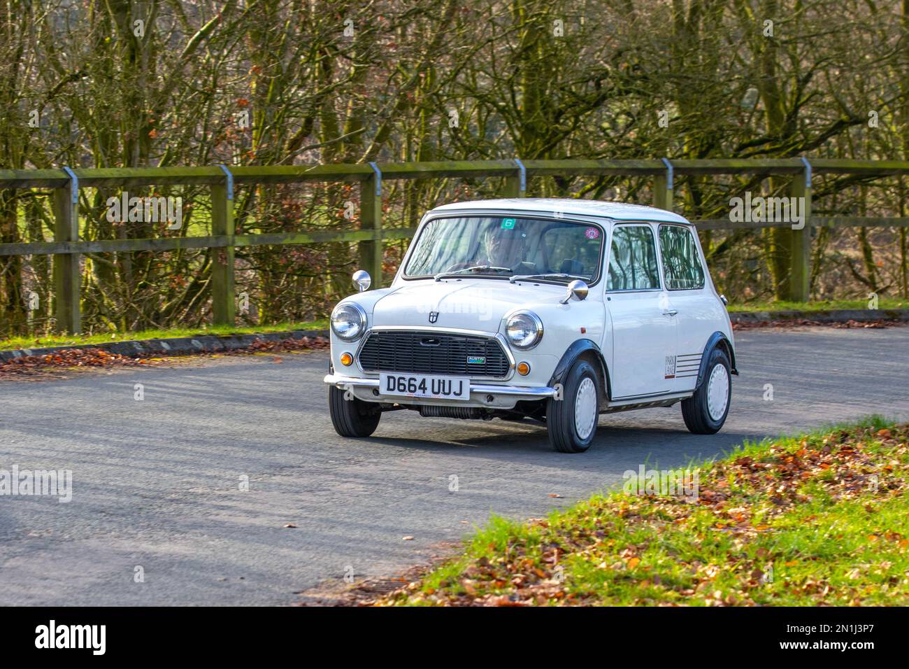 1987 80s eighties White ROVER MINI 990cc Petrol 4-speed manual Stock ...
