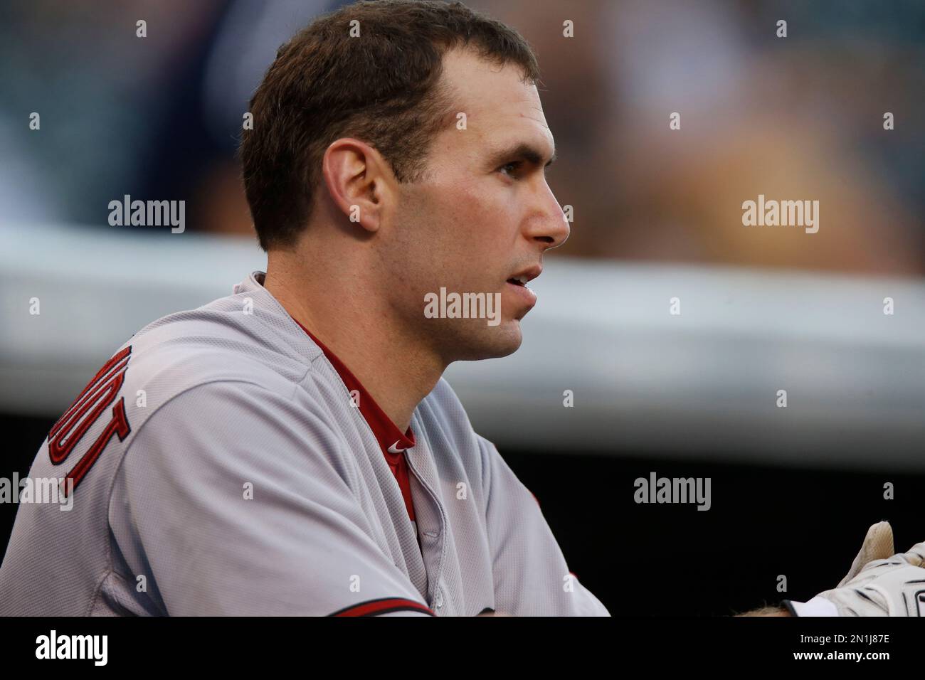 Arizona Diamondbacks first baseman Paul Goldschmidt (44) in the first ...
