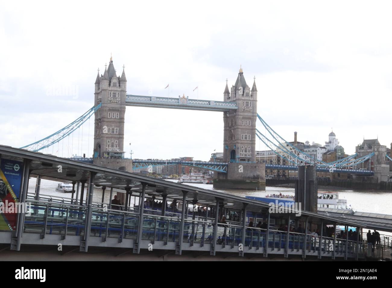 Tower Bridge London is a grade 1 listed combined bascule and suspension ...