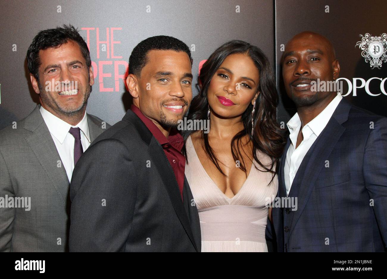 Director David Rosenthal, actors Michael Ealy, Sanaa Lathan, and Morris ...