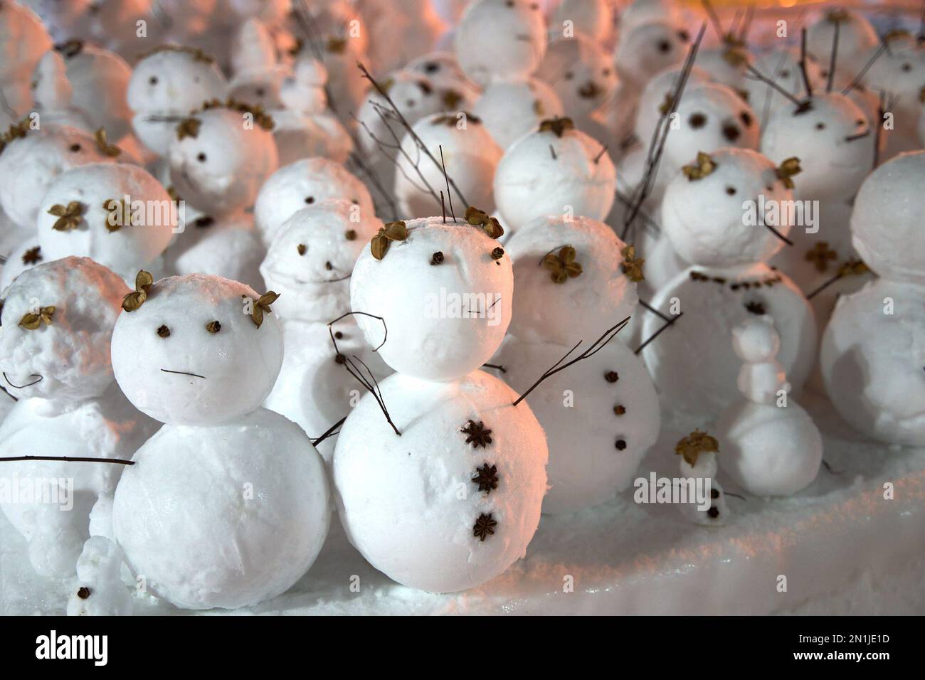 Sapporo. 6th Feb, 2023. This photo taken on Feb. 6, 2023 shows the ...