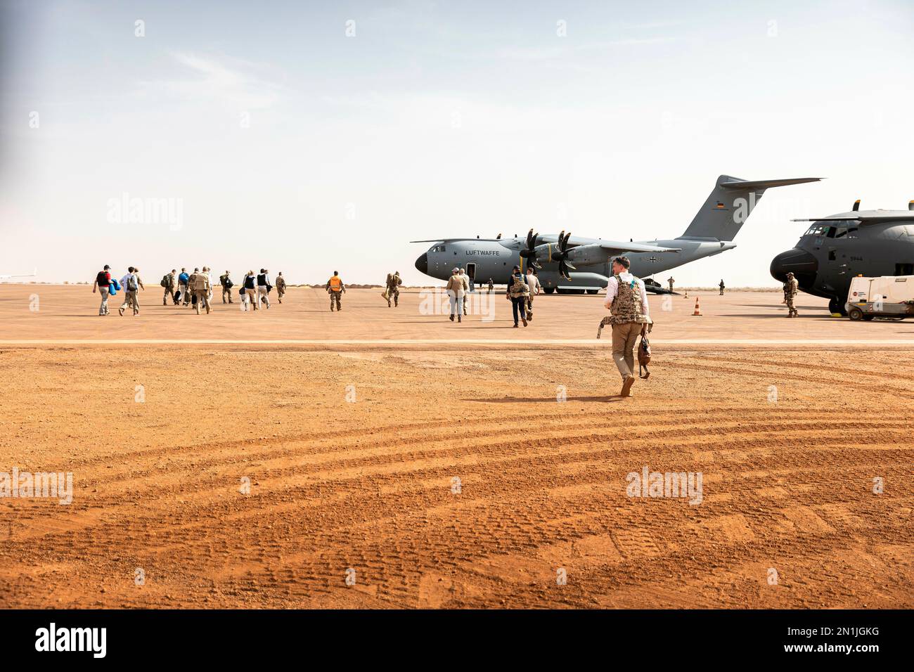 Gao, Mali. 02nd Feb, 2023. Air Force Airbus A-400M at Gao Airport, Feb ...