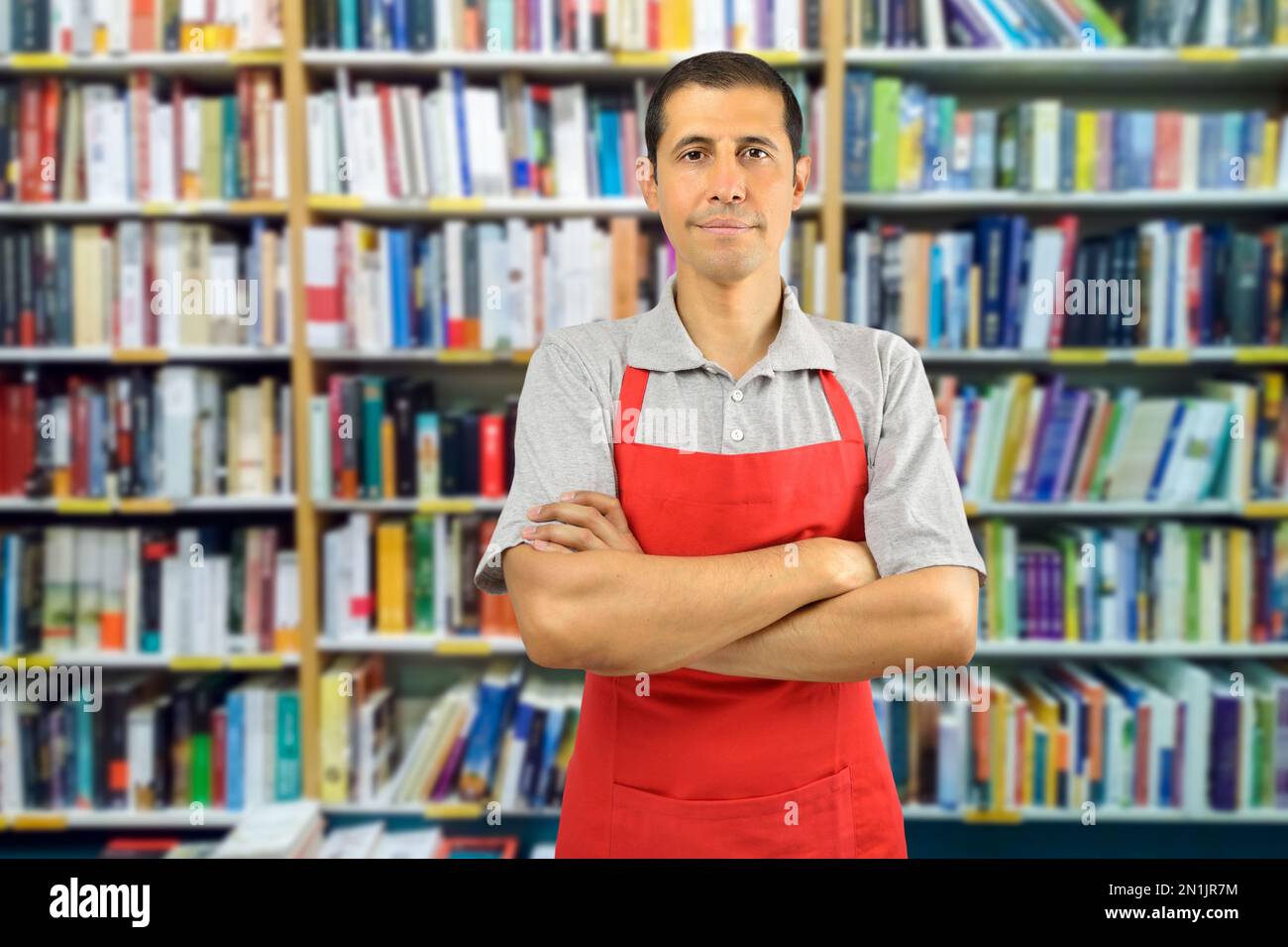 Bookstore employee hi-res stock photography and images - Alamy