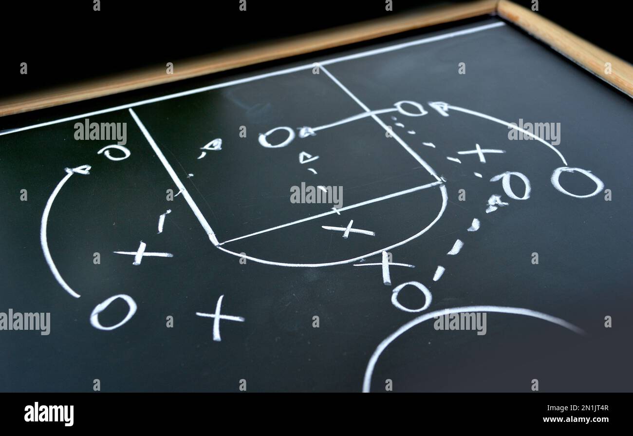 Basketball field plan board hi-res stock photography and images - Alamy