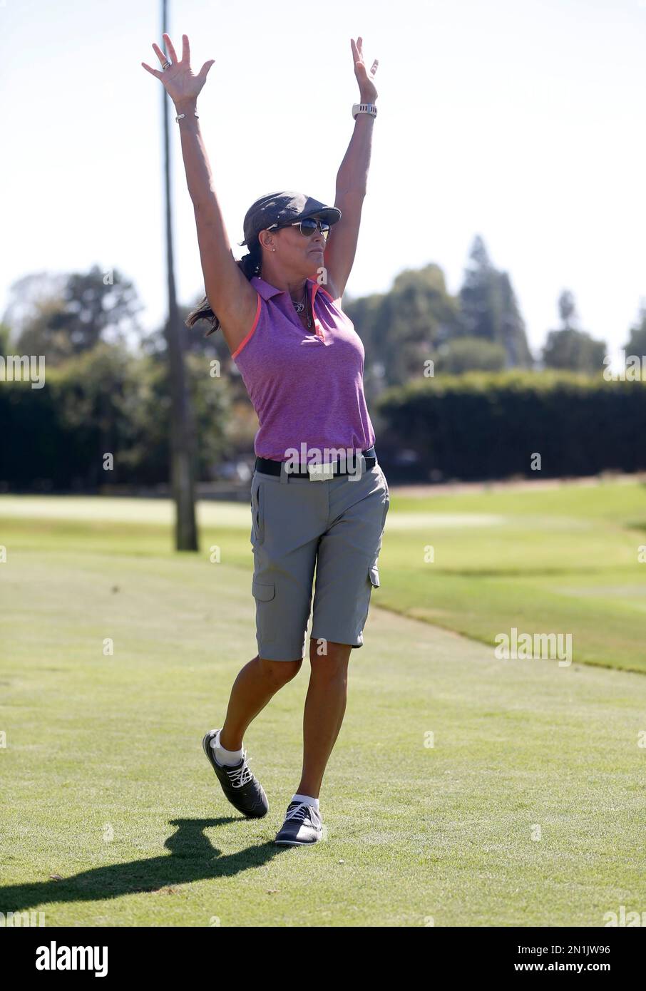 Paula Trickey is seen at the 16th Emmys Golf Classic presented by the ...