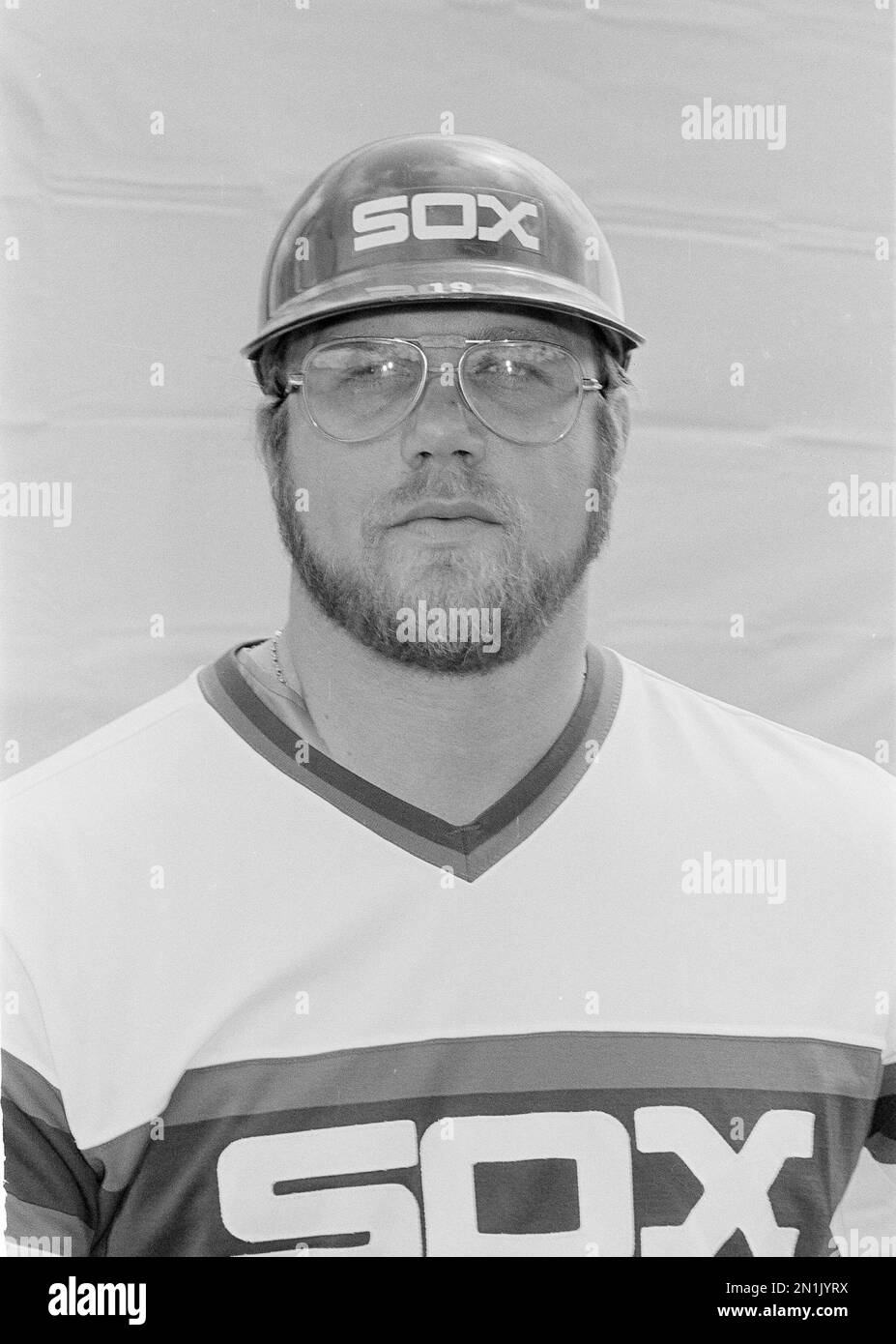 Chicago White Sox slugger Greg Luzinski is pictured in Chicago, May 27 ...