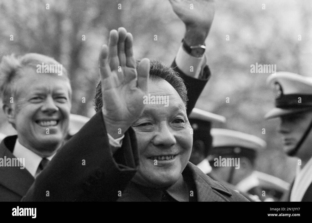 Chinese Vice Premier Deng Xiao-ping and President Jimmy Carter ...
