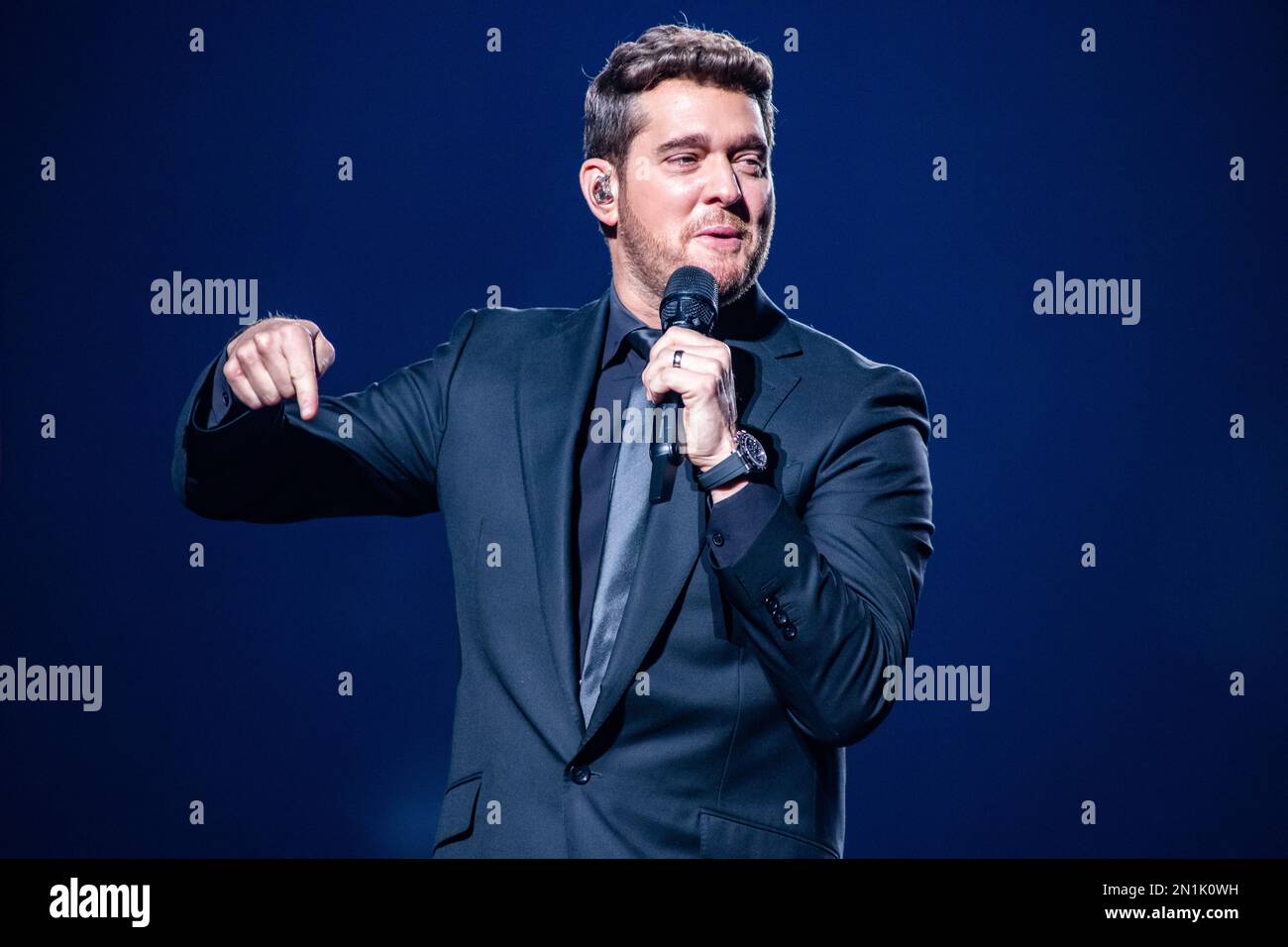 Milan Italy. 05 February 2023. The Canadian singer songwriter MICHAEL ...