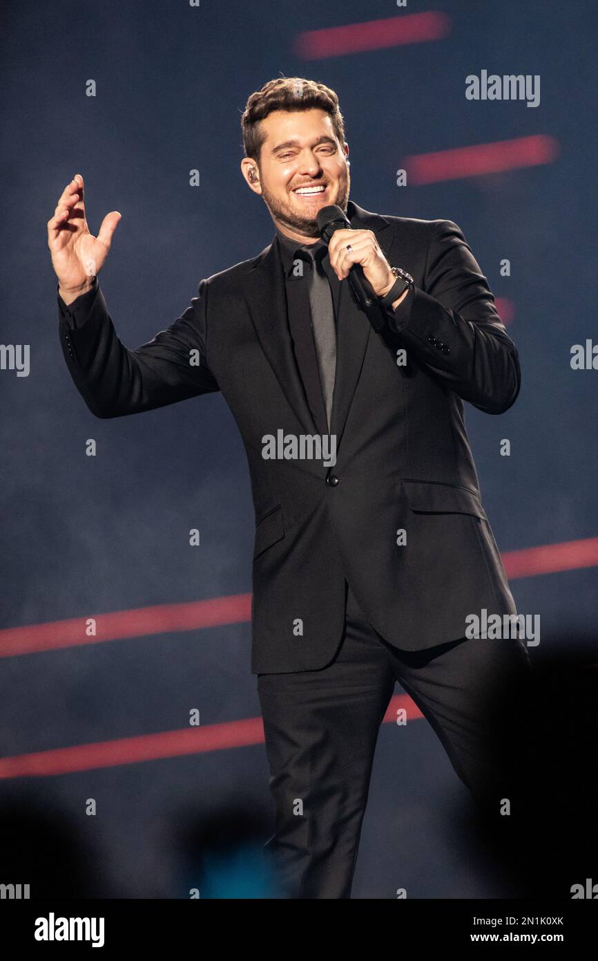 Milan Italy. 05 February 2023. The Canadian singer songwriter MICHAEL ...