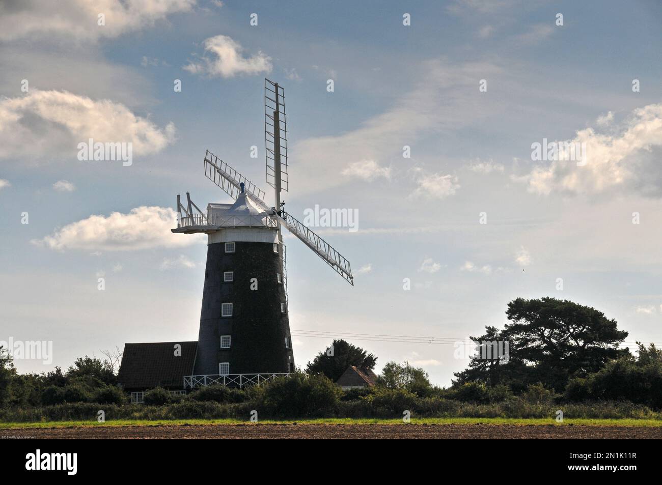 Around the UK - A Grade II* listed building - tower mill at Burnham ...