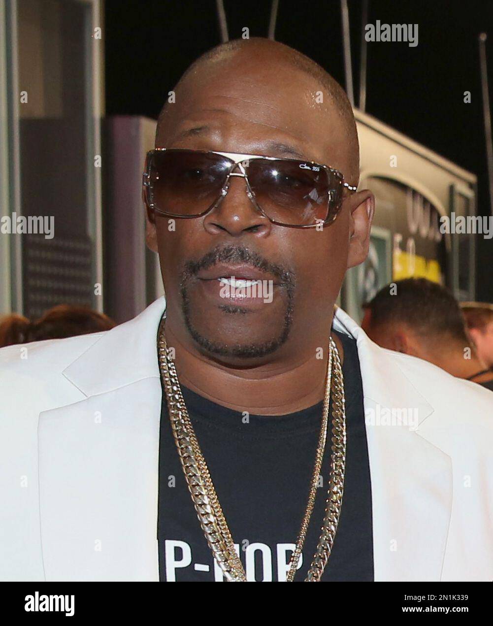 Grandmaster Caz arrives at the MTV Video Music Awards at the Microsoft ...