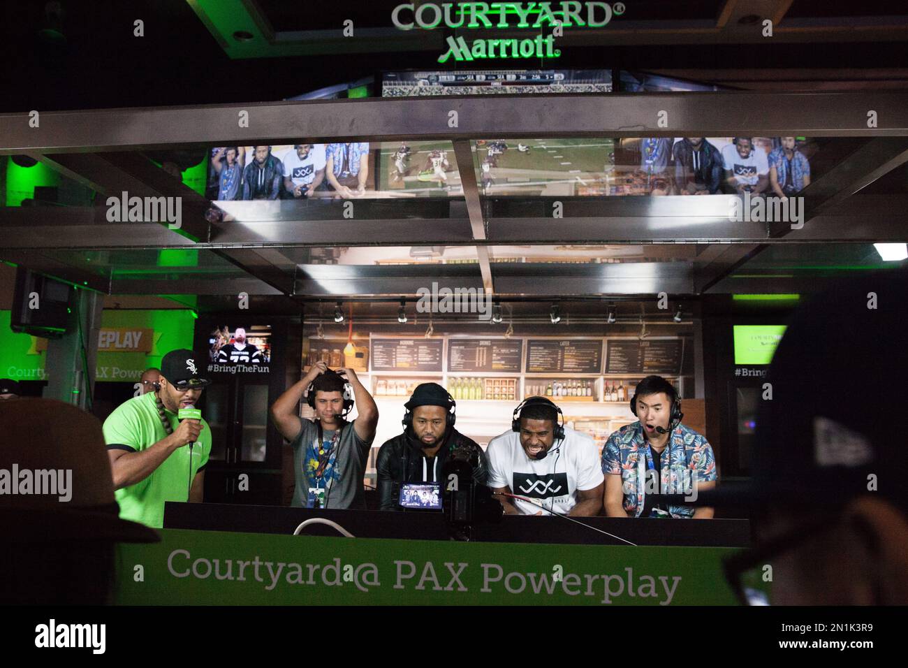 IMAGE DISTRIBUTED FOR COURTYARD BY MARRIOTT - NFL stars Earl Thomas ...