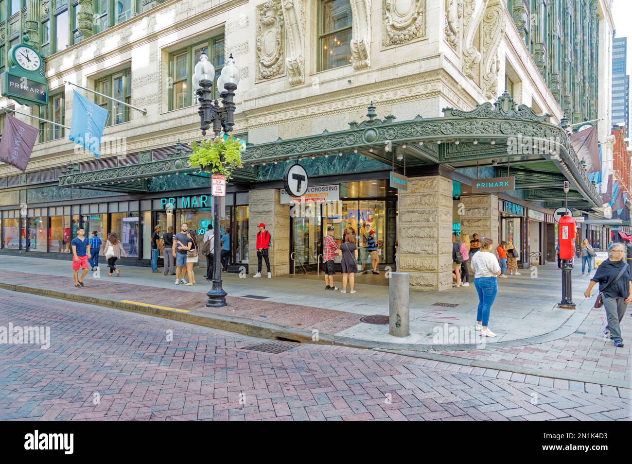 Boston Downtown: Burnham Building, built in 1912 as Filene’s department ...