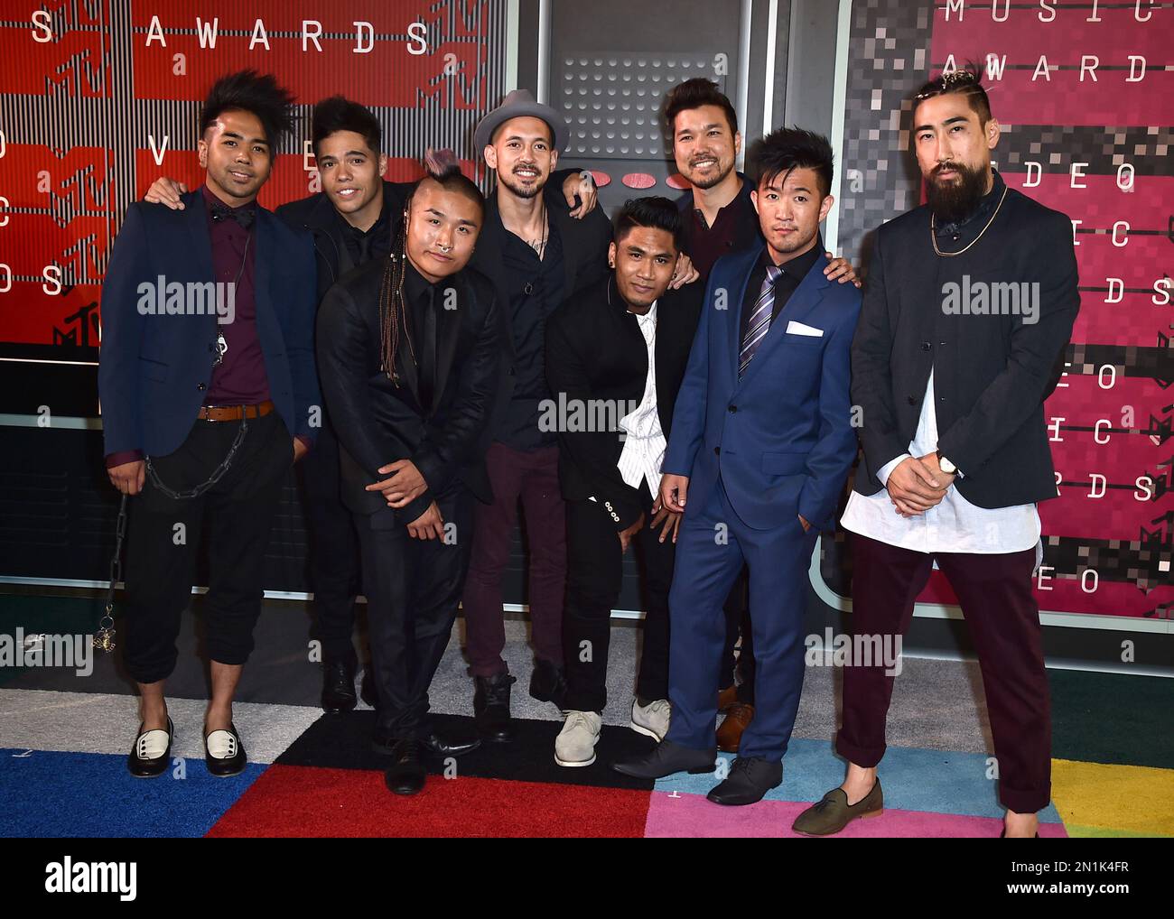 Quest Crew arrives at the MTV Video Music Awards at the Microsoft ...