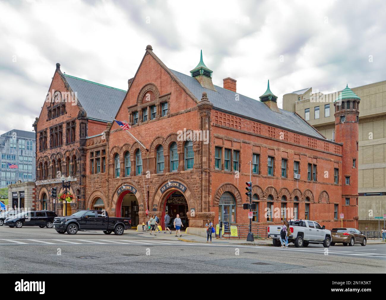 Boston Back Bay: Arthur Vinal designed this Richardsonian Romanesque ...
