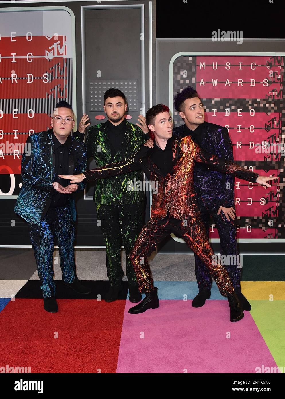 Sean Waugaman, from left, Eli Maiman, Nicholas Petricca, and Kevin Ray ...