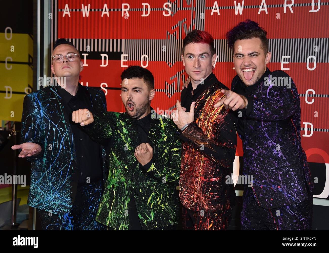 Sean Waugaman, from left, Eli Maiman, Nicholas Petricca, and Kevin Ray ...