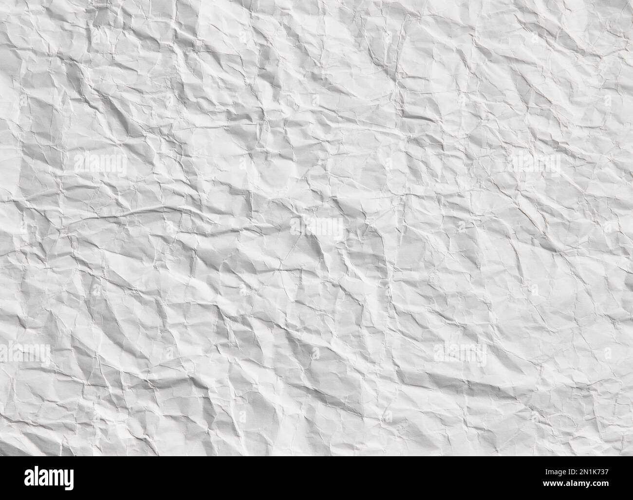 White crumpled paper texture background Stock Photo - Alamy