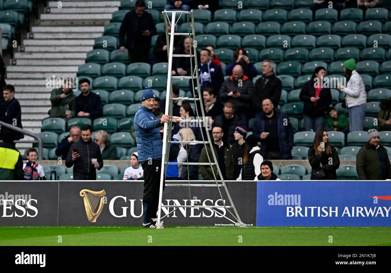 England coach steve borthwick hi-res stock photography and images - Alamy