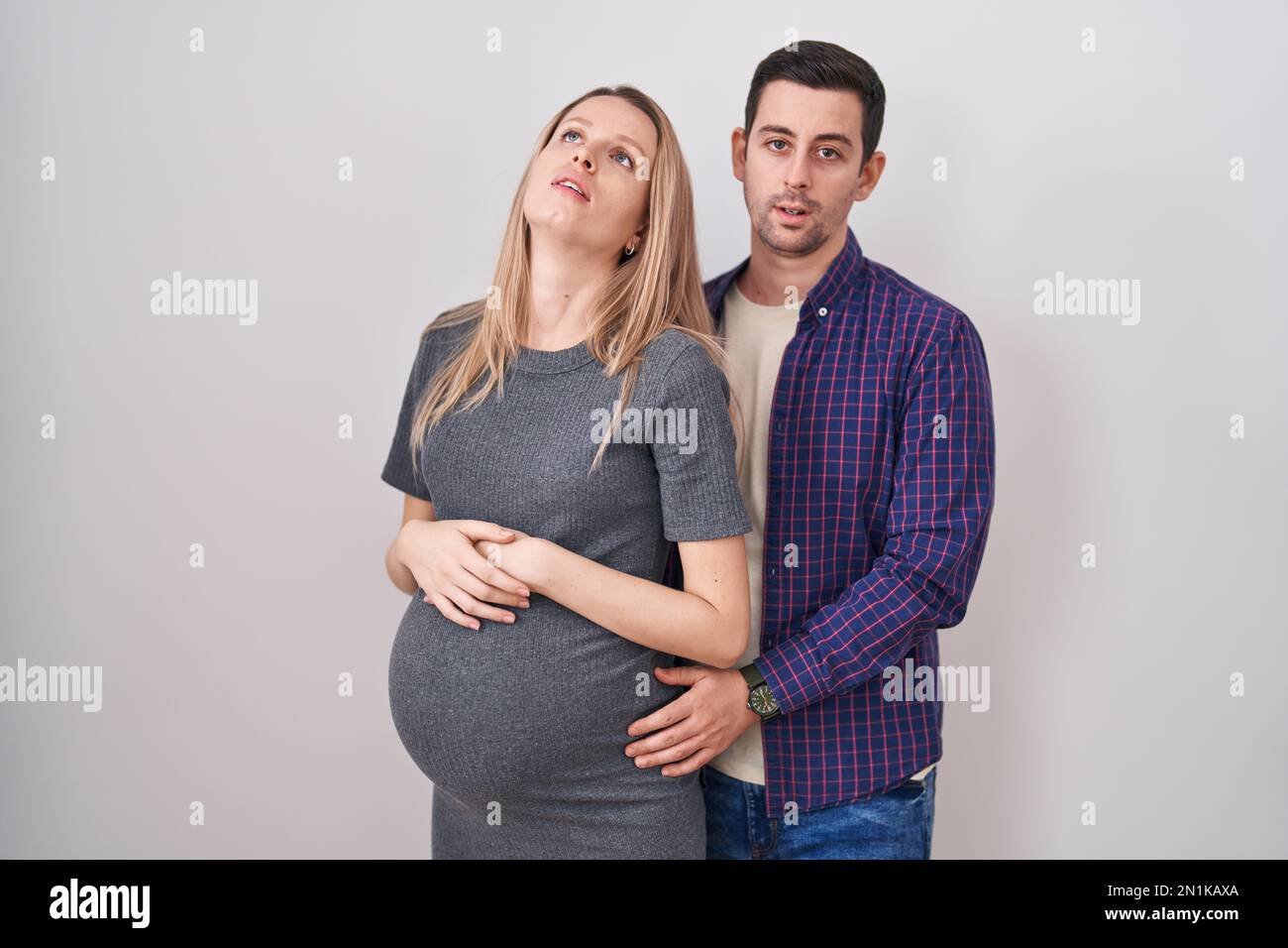 Woman baby husband lazy hi-res stock photography and images - Alamy