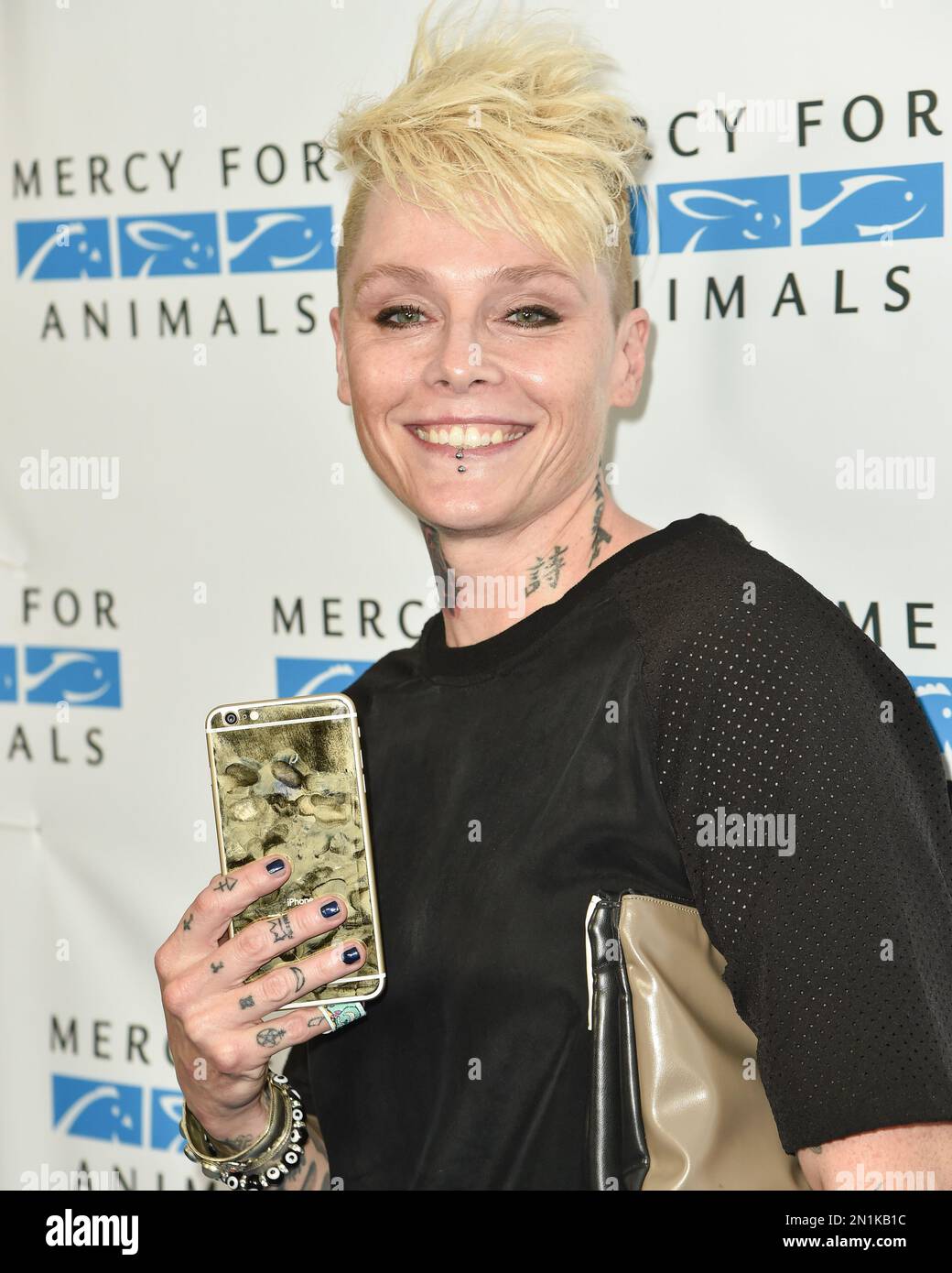 Otep arrives at "Mercy For Animals' Hidden Heroes Gala" held at Unici ...