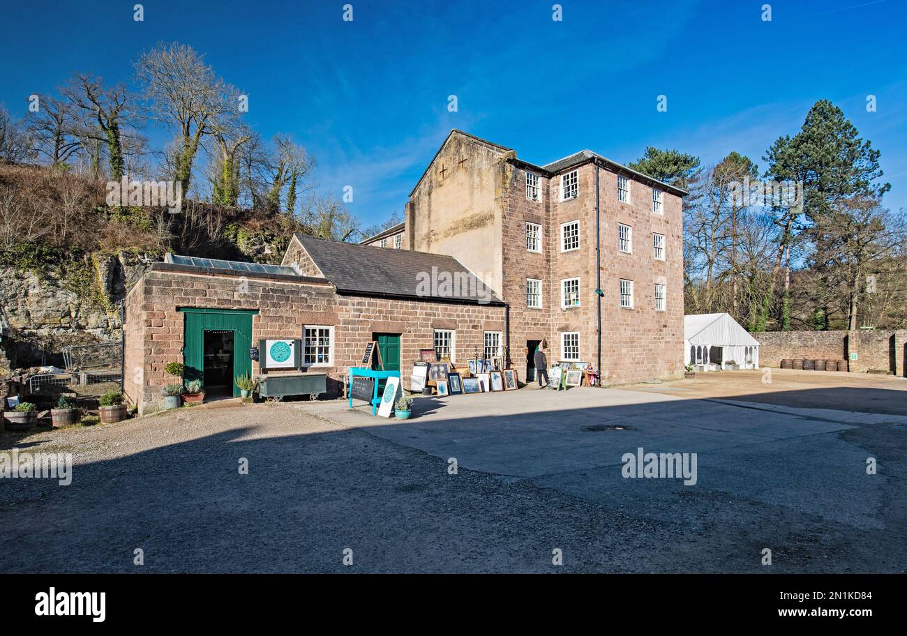 Arkwright's Mill, Cromford, Derbyshire, UK Stock Photo - Alamy