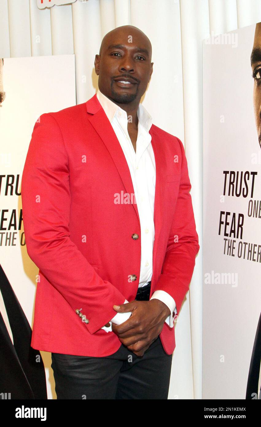 Actor Morris Chestnut seen at "The Perfect Guy" Photo Call at SLS Hotel ...