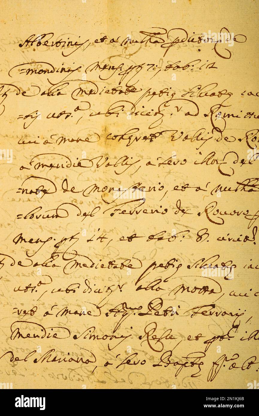 Calligraphy manuscript hi-res stock photography and images - Alamy